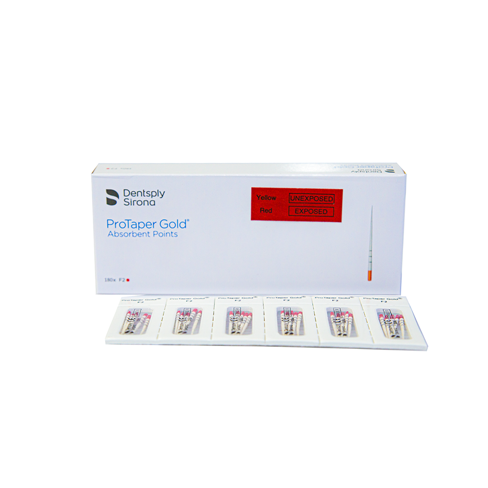 ProTaper Universal Paper Points F2, Red – MDS International